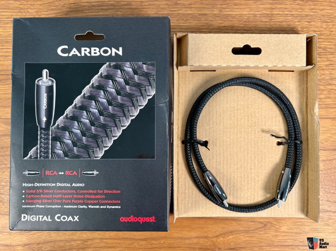 Audioquest Carbon Digital Coax Cable 0.75m Photo #4436271 - US Audio Mart