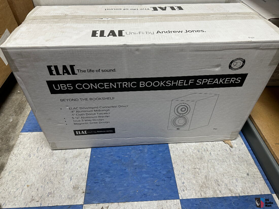 Elac New-in-Box Uni-Fi UB5 Photo #4438151 - US Audio Mart
