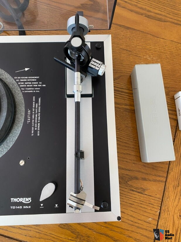 Thorens TD 145 MKii Turntable - JICO SAS Shibata stylus included Photo ...