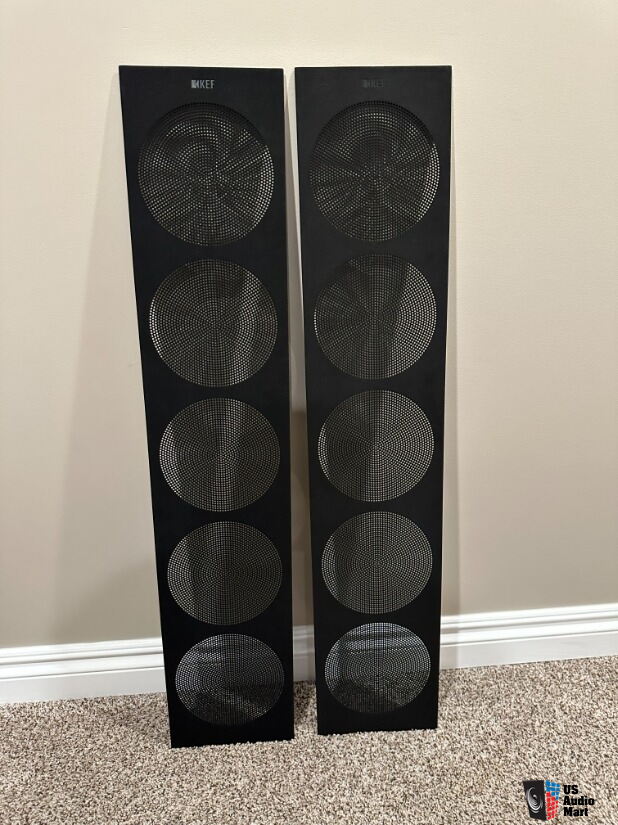 KEF R11 (Gloss Black Pair) Tower Speakers (FREE shipping Option) Photo ...
