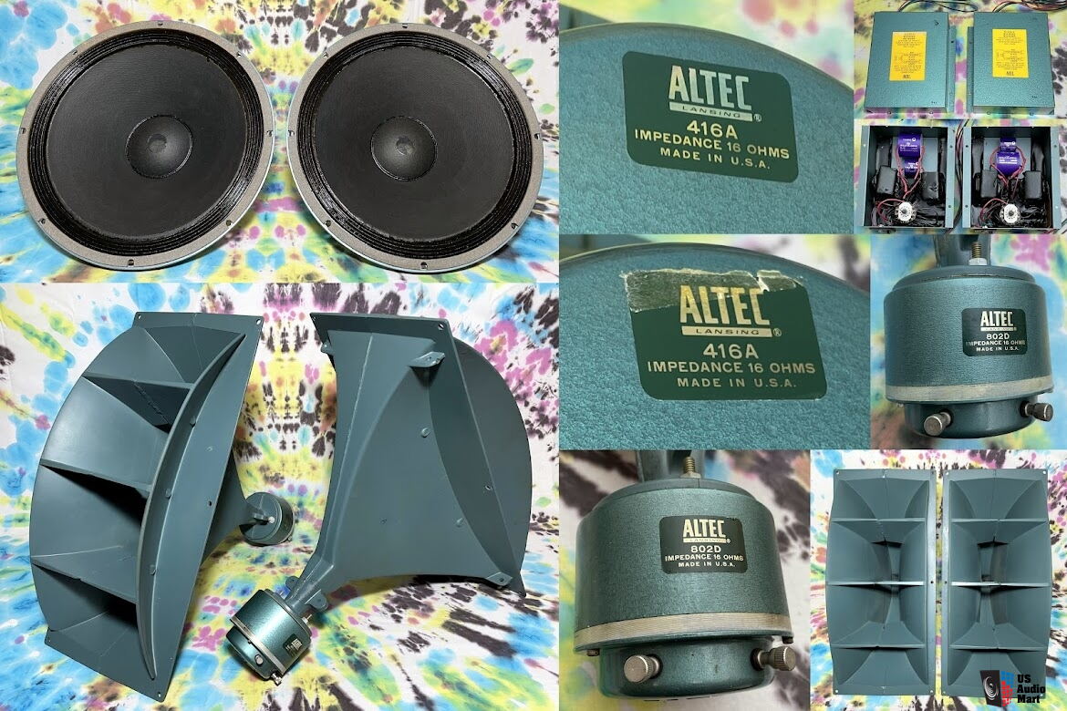 2 Altec Magnificent Loudspeakers A7-500 W Photo #4669084 - US Audio Mart