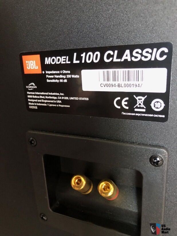 JBL L100 Classic Speakers with Stands Photo #4440847 - US Audio Mart