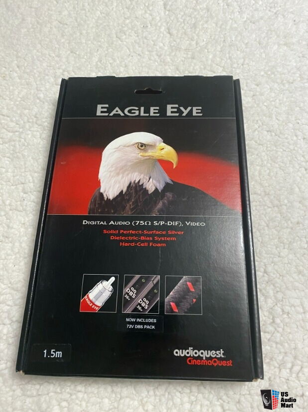 AudioQuest Eagle Eye Coax Digital Cable (1.5m, RCA) Photo #4441002 - US ...
