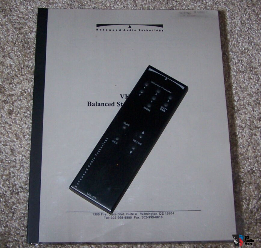 Balanced Audio Technology VK-3iX SE stereo tube preamp preamplifier ...