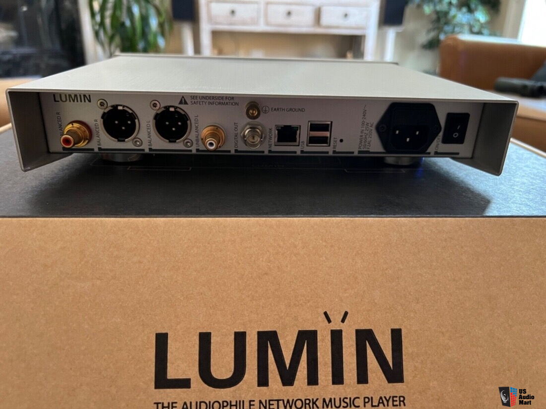 As New - Lumin D2 Streamer / DAC Balanced XLR and RCA Single Ended ...