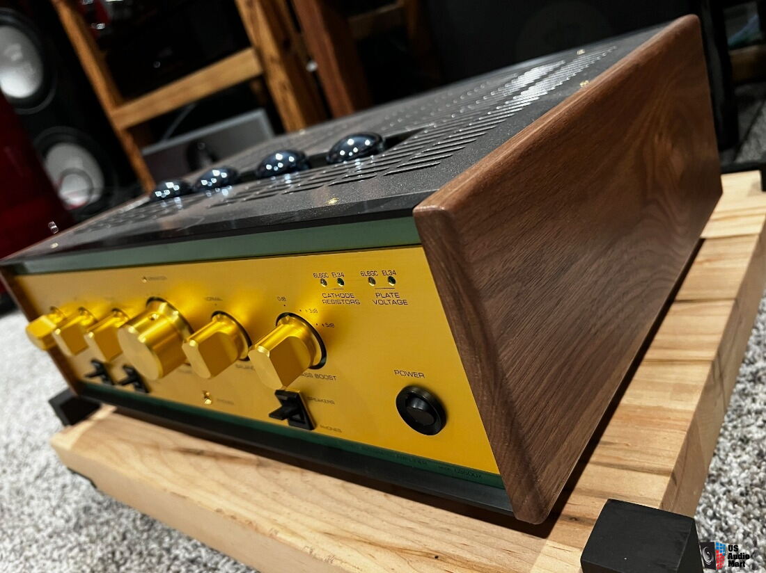 Leben CS600X Tube Integrated Amplifier w/upgrade tubes. MINT. Made 11/ ...