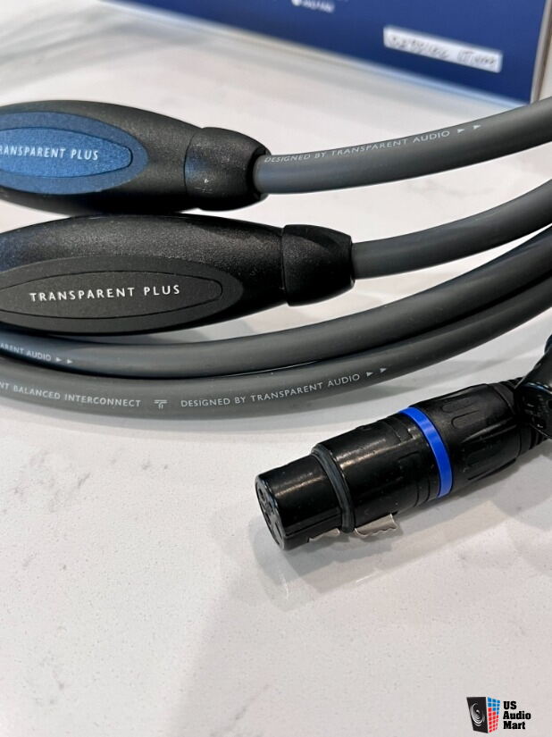 Transparent Audio Plus XLR | 2M pair | Gen 6! Photo #4442087 - US Audio ...