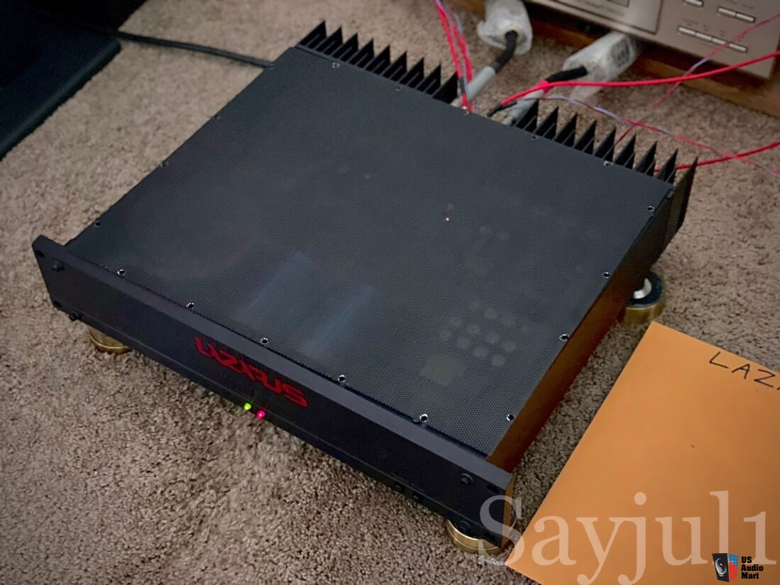 Lazarus H-1 Hybrid Stereo Amplifier 50 Watts Class A Rare find Photo ...