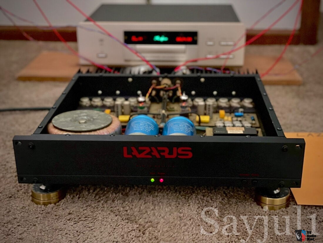 Lazarus H-1 Hybrid Stereo Amplifier 50 Watts Class A Rare find Photo ...