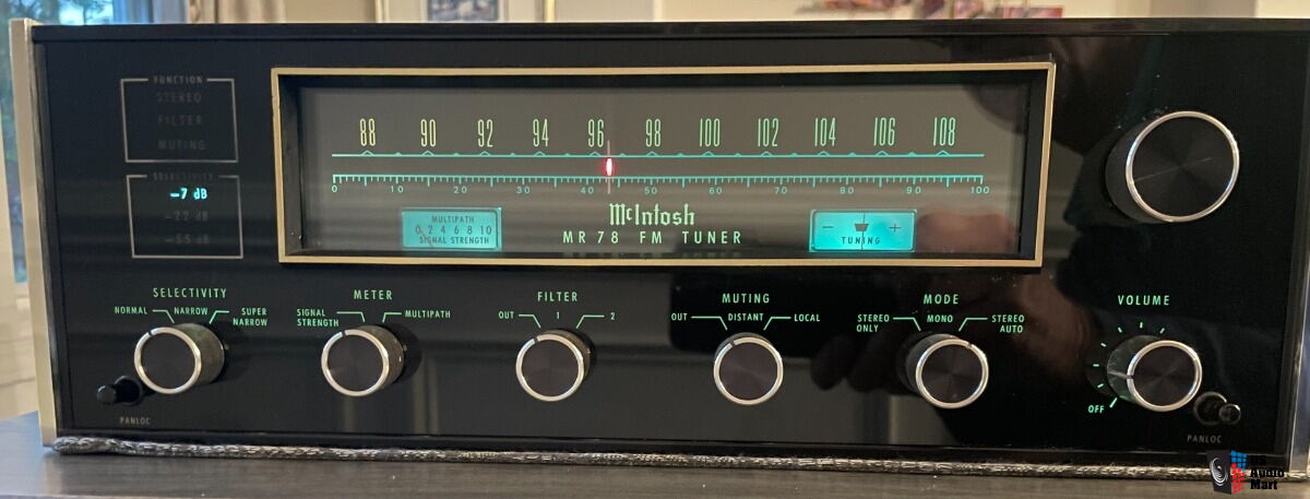 McIntosh MR 78 Tuner Photo #4444466 - US Audio Mart