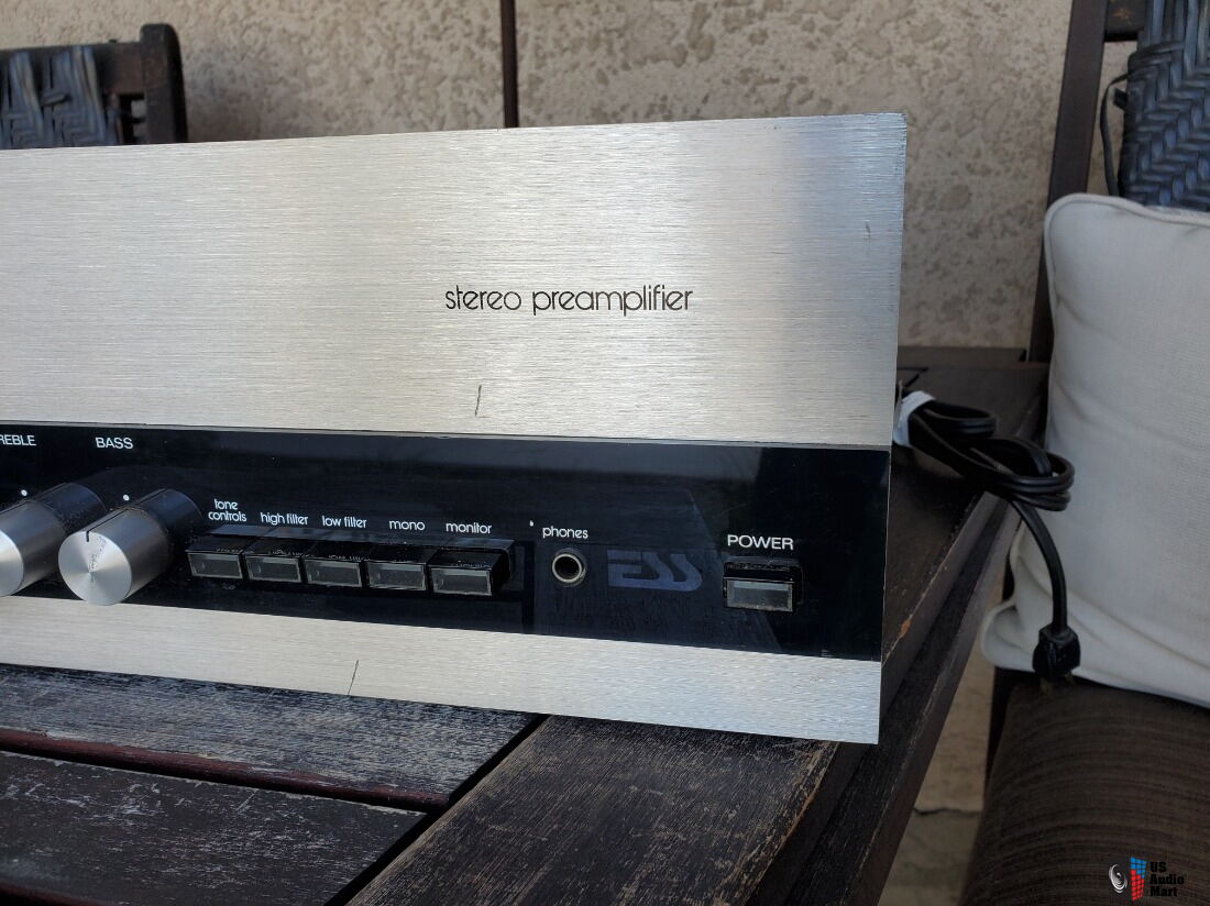 ESS M500 STEREO Preamp Works Well ESS USA Made Photo #4444748 - US ...