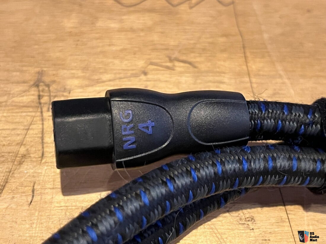 AudioQuest NRG-4 IEC Power Cable w/ Noise Suppressors - 1.8m Photo ...