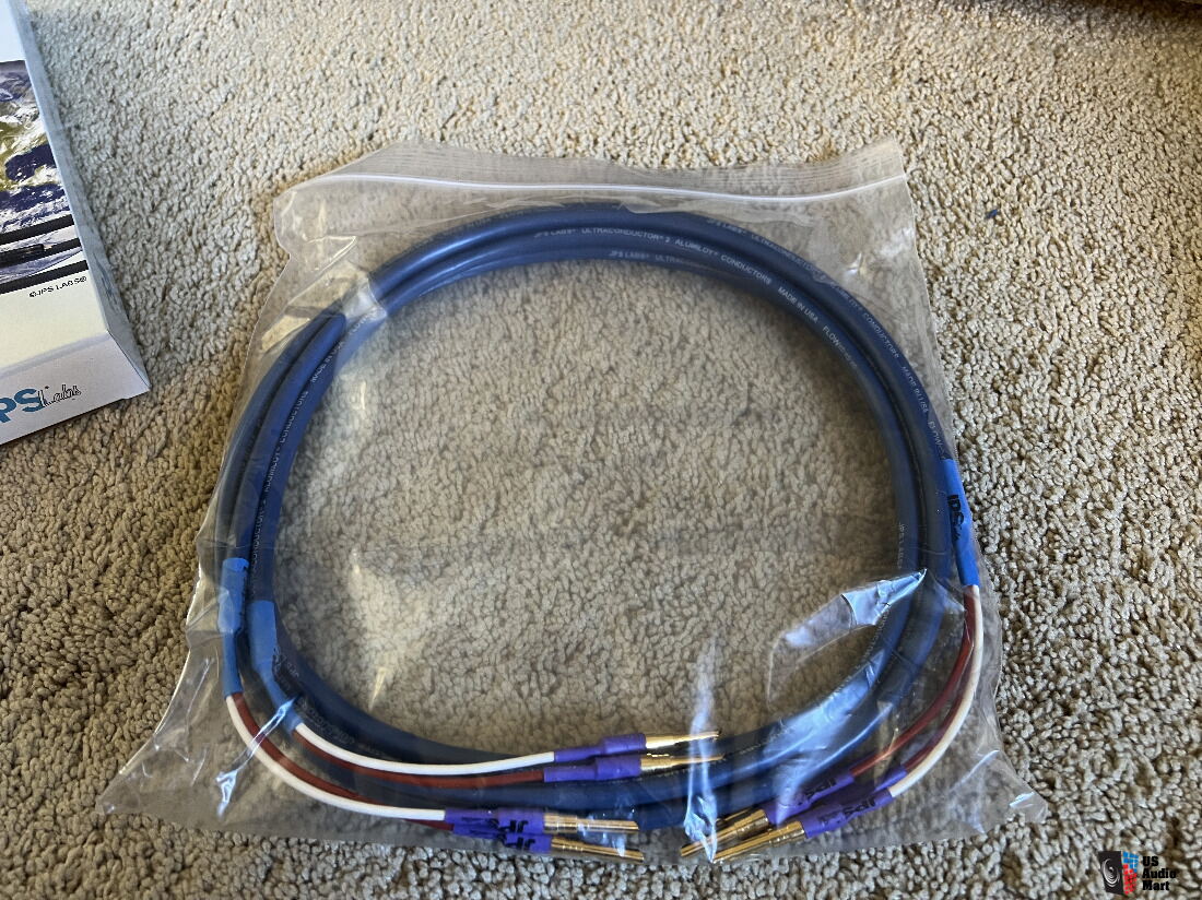 JPS Labs Ultraconductor 2 8ft Single Wire Speaker Cables - NEW Photo ...