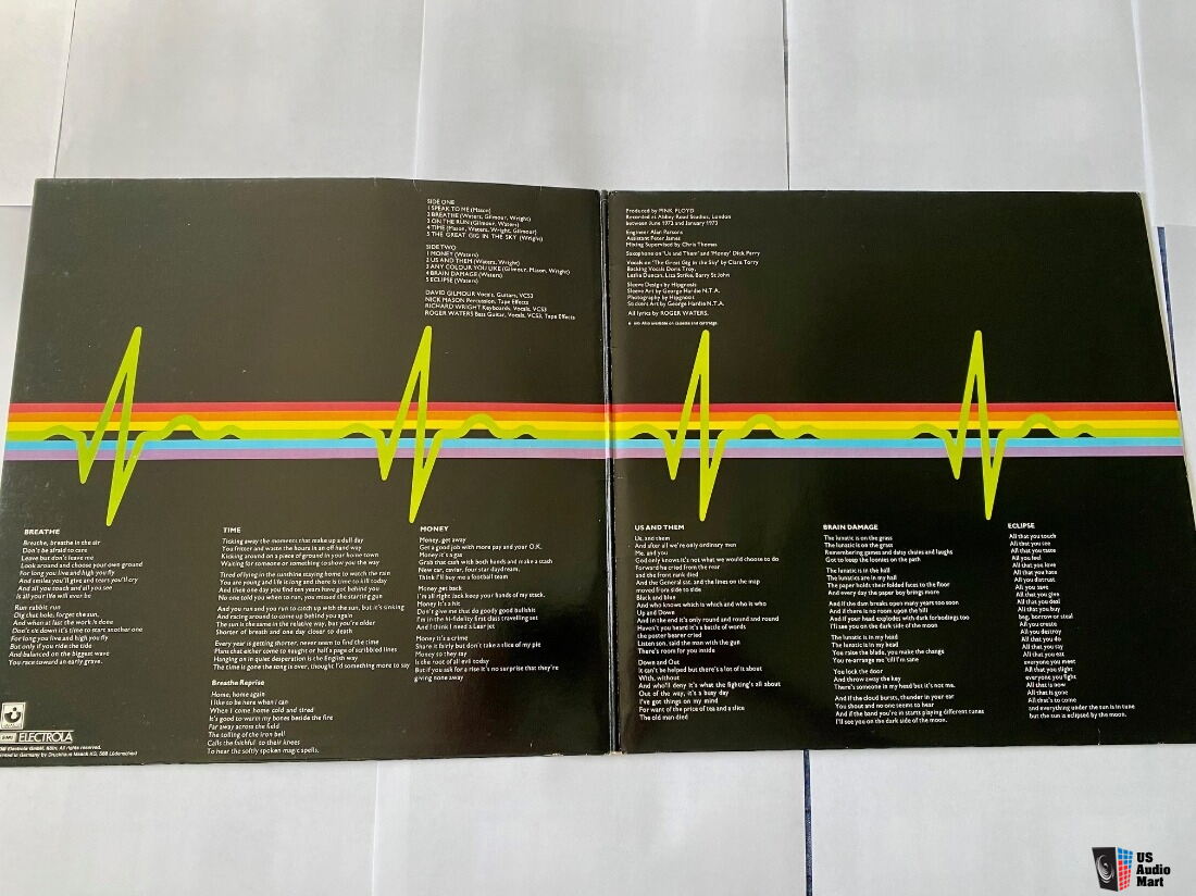 Pink Floyd "The Dark Side of the Moon Quadrophonie" from 1973 Photo ...
