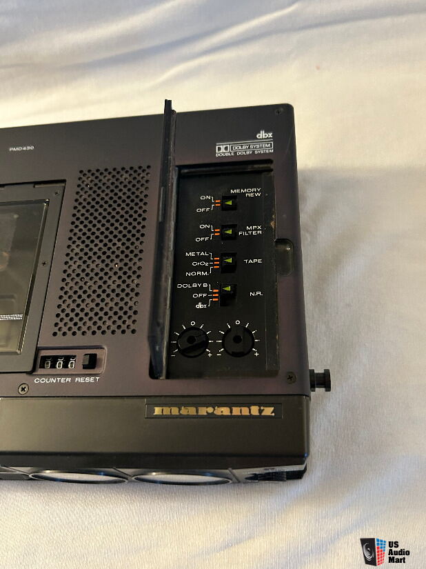 Marantz PMD430, 3 Head Stereo Professional Cassette Recorder Photo ...