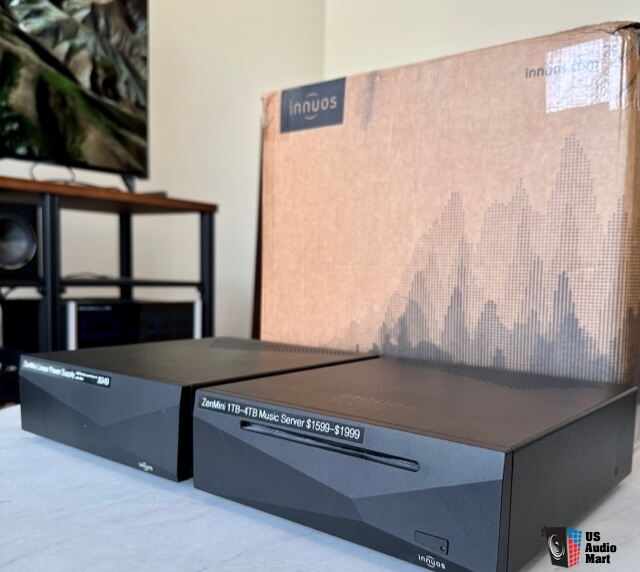 innuos ZENmini Mk3 4TB HDD and LPSU - Authorized Dealer - Retail $2900 ...