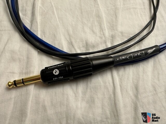 Moon Audio Blue Dragon HD800 headphone cables Photo #4450264 - US Audio ...
