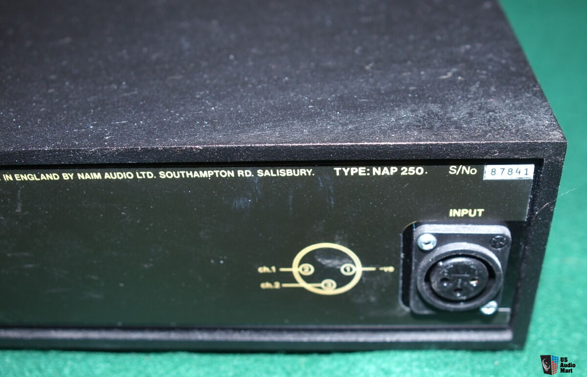 Naim NAP250 Power Amplifier Fully Recapped & Serviced in 2013 Photo ...