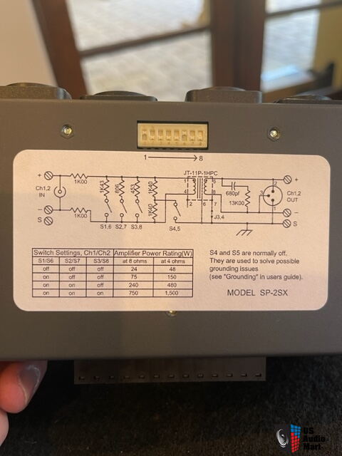 Jensen SP-2SX Speaker level to Line Level step down transformer Photo ...