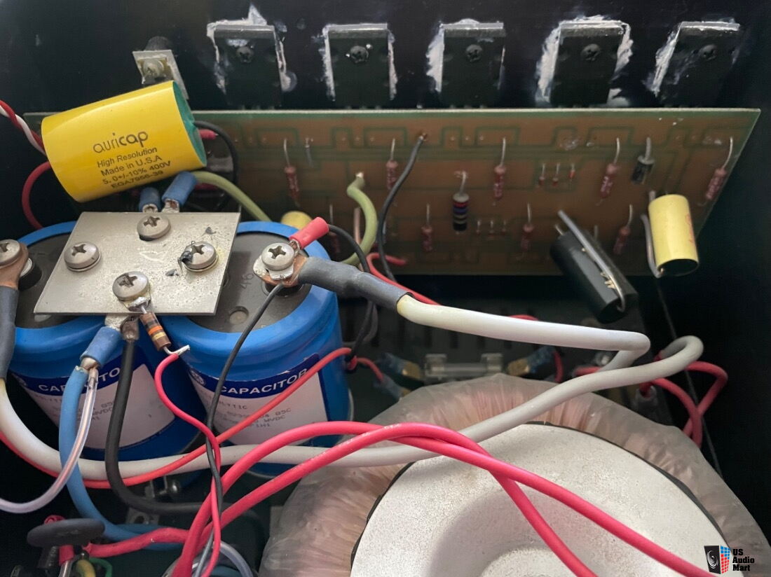 FORTE MODEL 1A - Power Amp (Class A @ 50 w/ch - Fully Modded Nelson ...