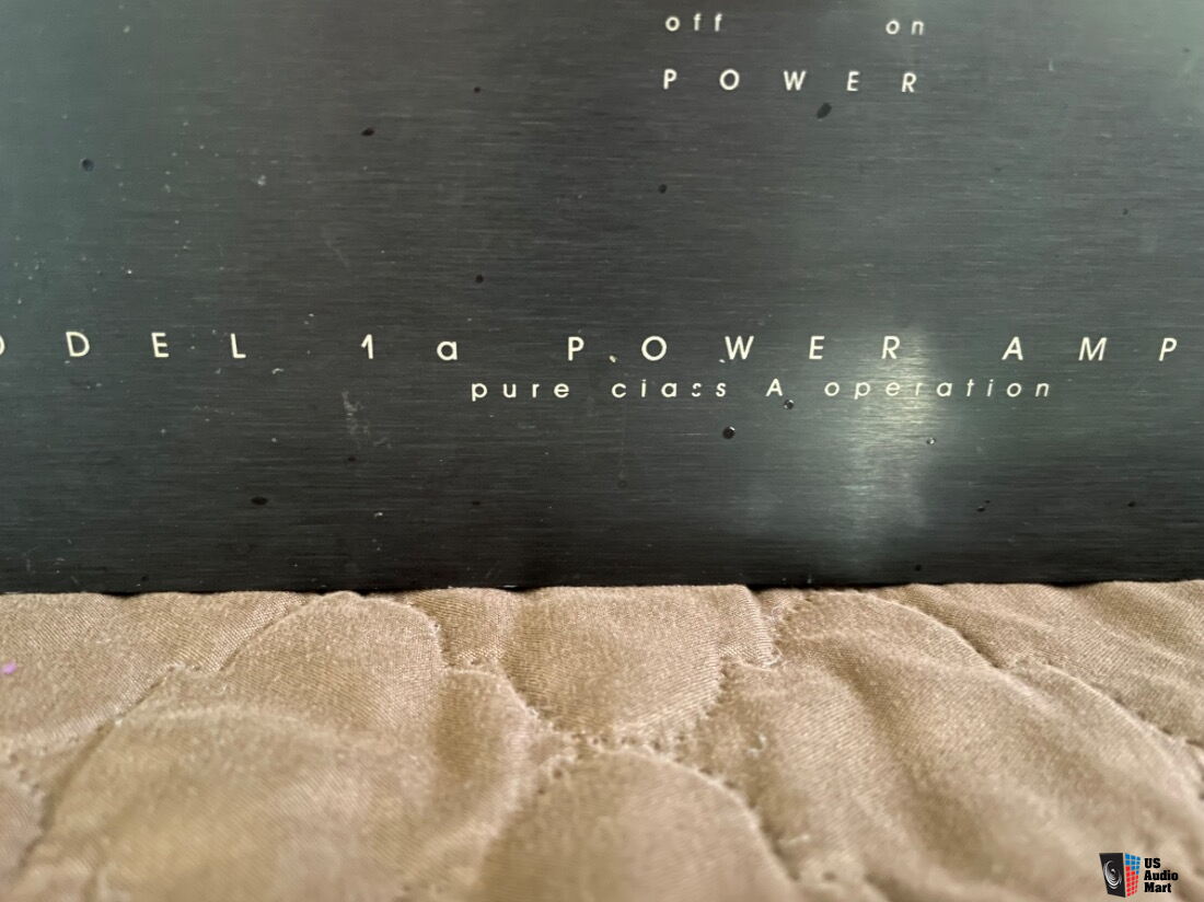 FORTE MODEL 1A - Power Amp (Class A @ 50 w/ch - Fully Modded Nelson ...