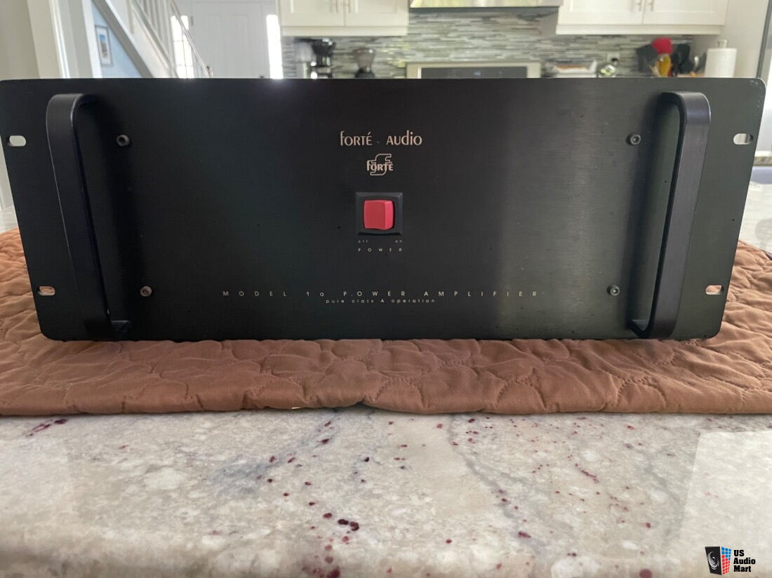 FORTE MODEL 1A - Power Amp (Class A @ 50 w/ch - Fully Modded Nelson ...