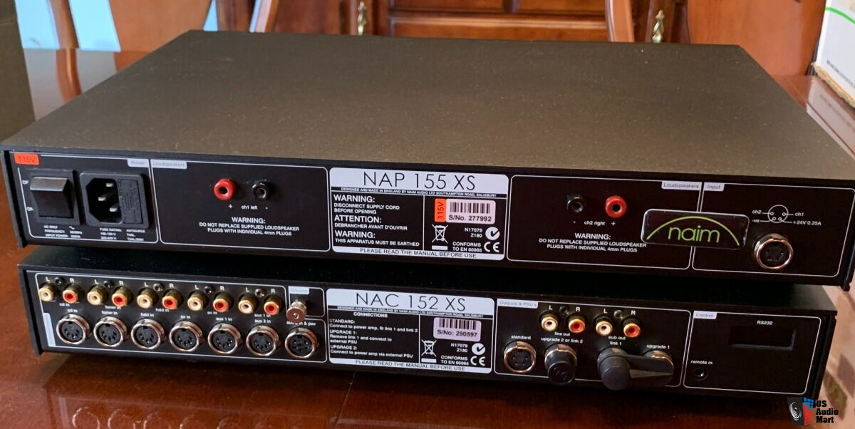 Naim NAC 152 XS and Naim NAP 155 XS Photo #4451804 - US Audio Mart
