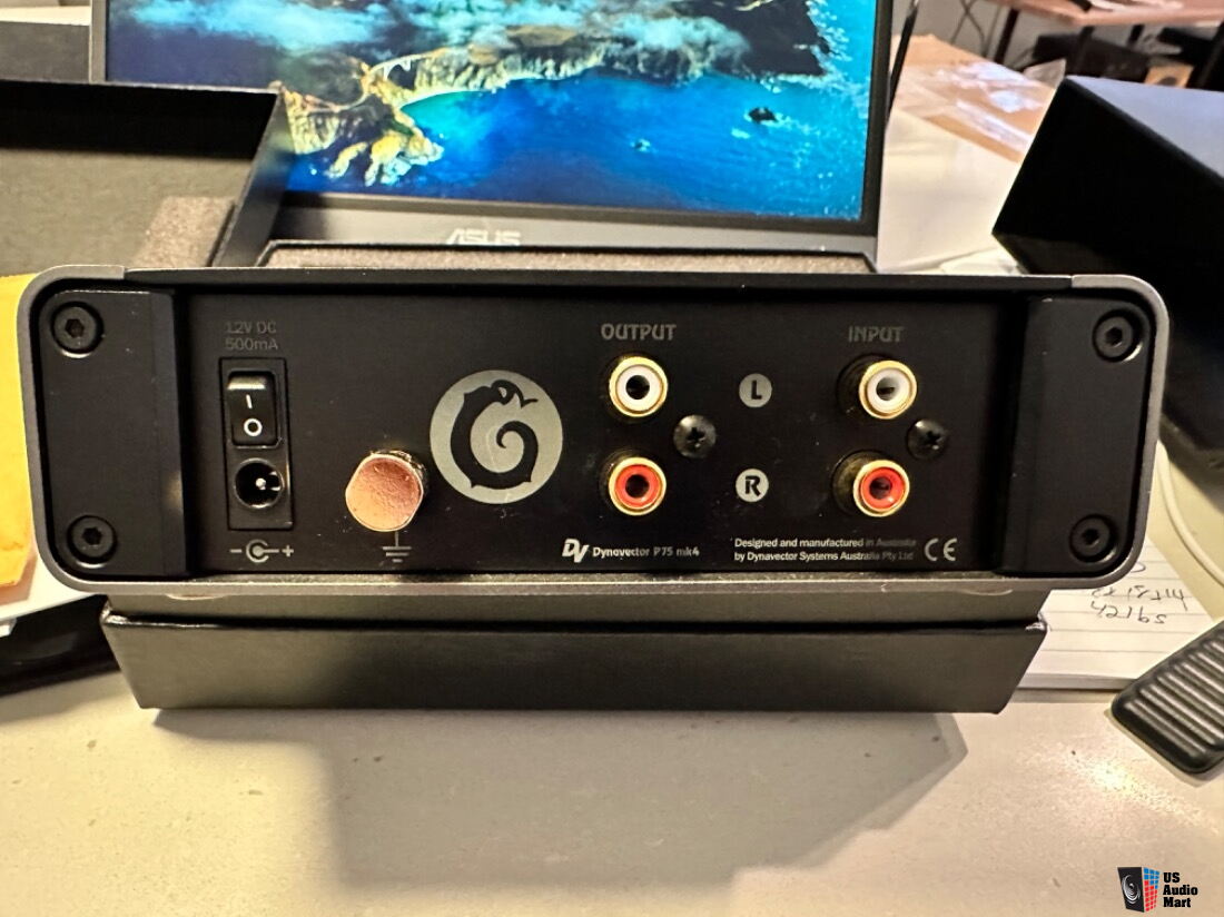 Dynavector P75 MkIV Phono Preamp Photo #4453448 - UK Audio Mart
