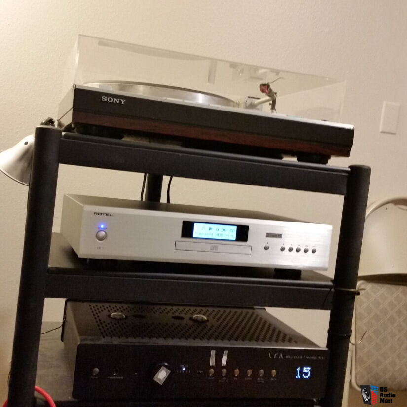 Rotel CD 11 Tribute Model Red Book Player Silver Flawless List 599.00 ...