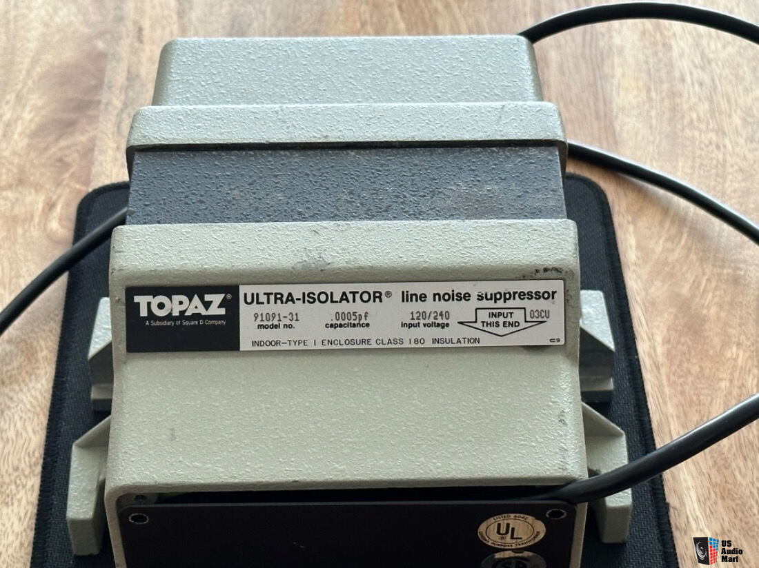 FREE CONUS--QUIET 91091-31T Topaz T1 Isolation Transformer 125VA 0.0005 ...