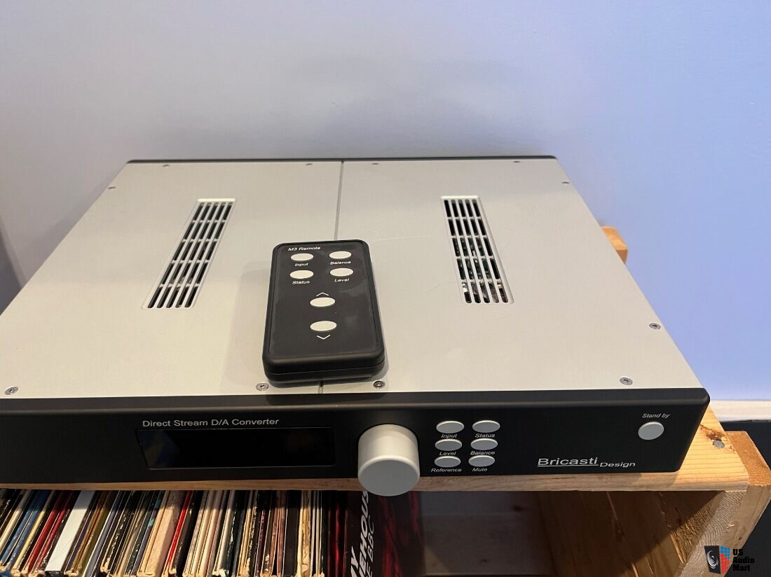 Bricasti M3 DAC with remote ( No Network Card) for sale Photo #4456510 ...