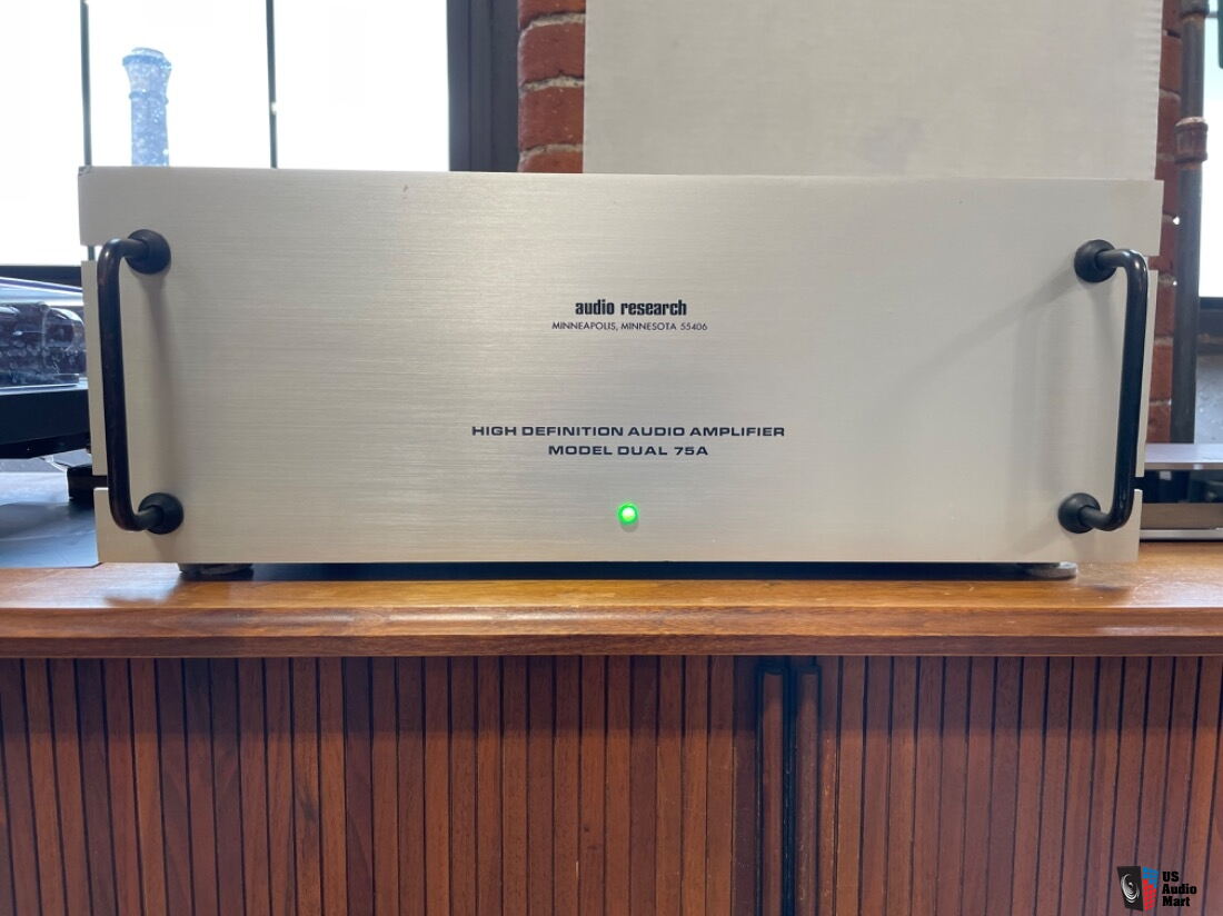 Audio Research, High Definition Dual 75A Tube Amplifier Photo #4456924 ...