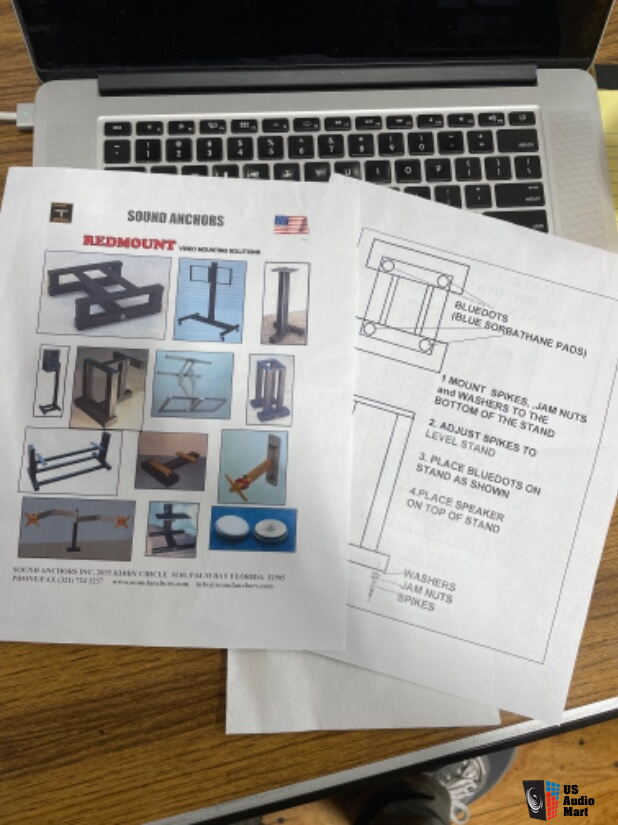Sound Anchors, Compact 7 (4) Post "Harbeth" Stands Photo #4457005 - US ...