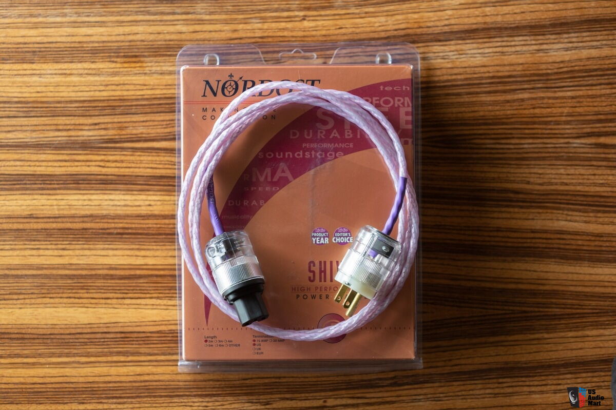 Nordost Shiva Power Cable - 15 amp, 2 meters For Sale - US Audio Mart