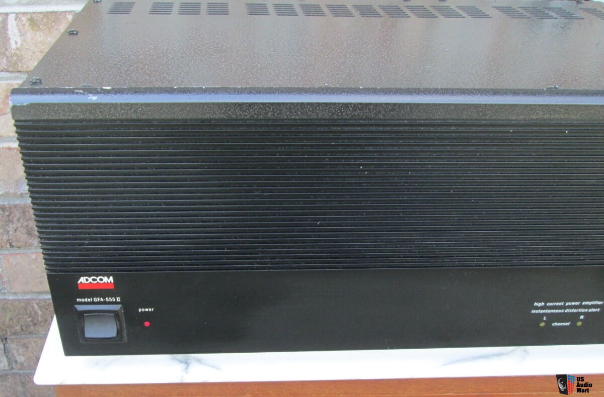 Adcom GFA-555 II amplifier , Nelson Pass design Photo #4457657 - US ...