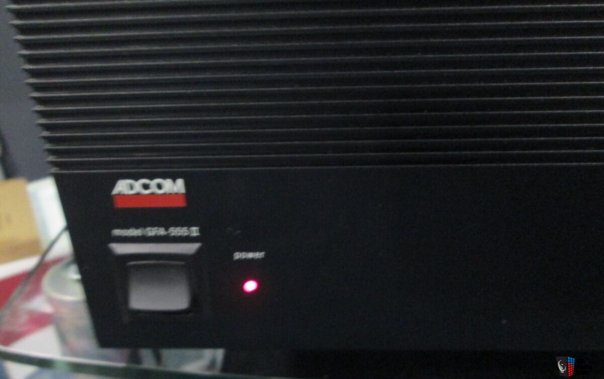 Adcom GFA-555 II amplifier , Nelson Pass design Photo #4457659 - US ...