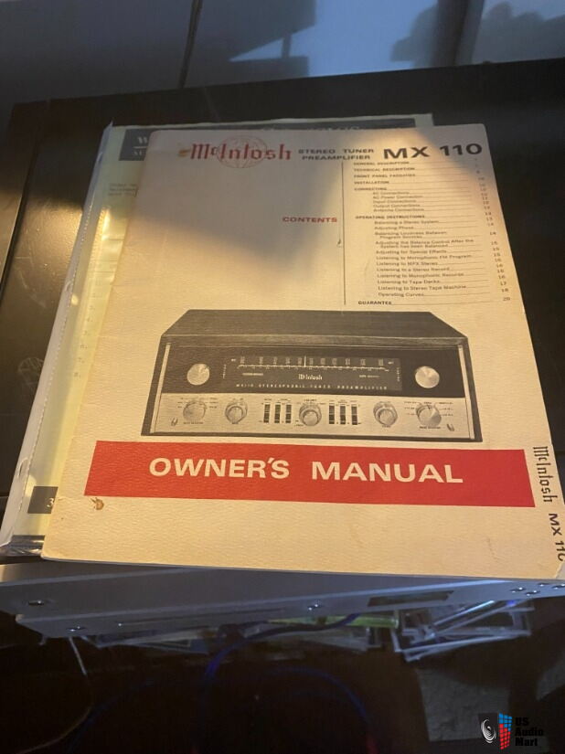 McIntosh MX-110Z Photo #4457763 - US Audio Mart