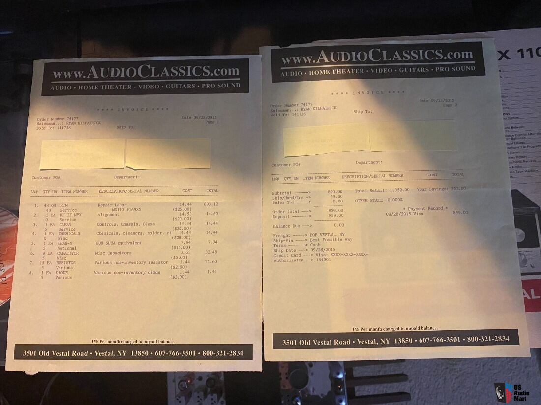 McIntosh MX-110Z Photo #4457763 - US Audio Mart