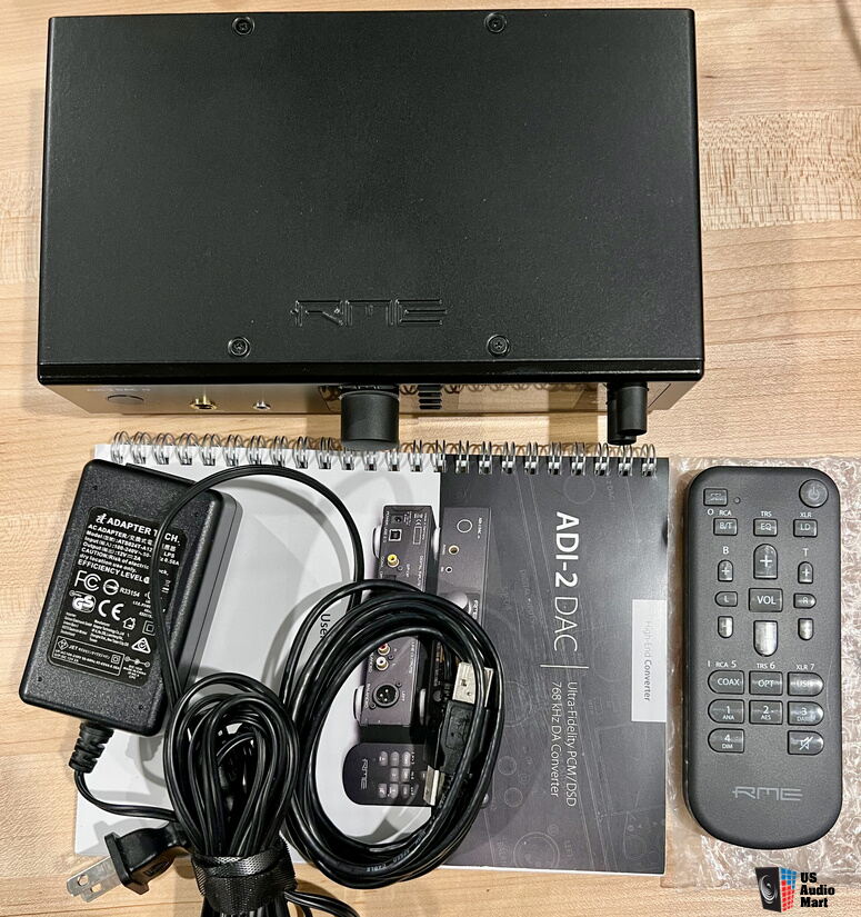 RME ADI-2 DAC FS (AKM version) processing DAC/preamp/headphone ...