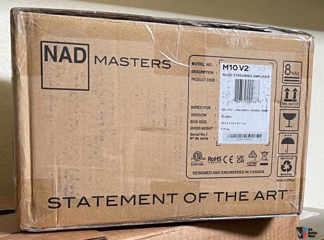 NAD M10 V2 factory sealed For Sale - Aussie Audio Mart