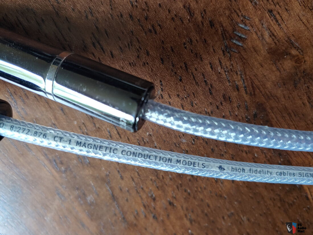 High Fidelity Cables CT-1 Ultimate 1m RCA Interconnects Photo #4460924 ...