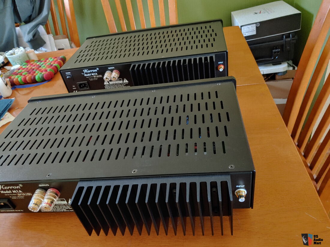 Herron Audio M1A Monoblock Amplifers Photo #4461000 - US Audio Mart