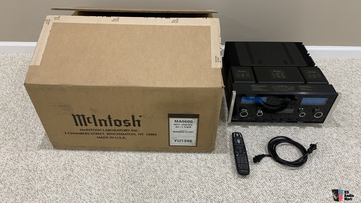 McIntosh MA6600 Integrated Amplifier - MINT Photo #4461157 - US Audio Mart