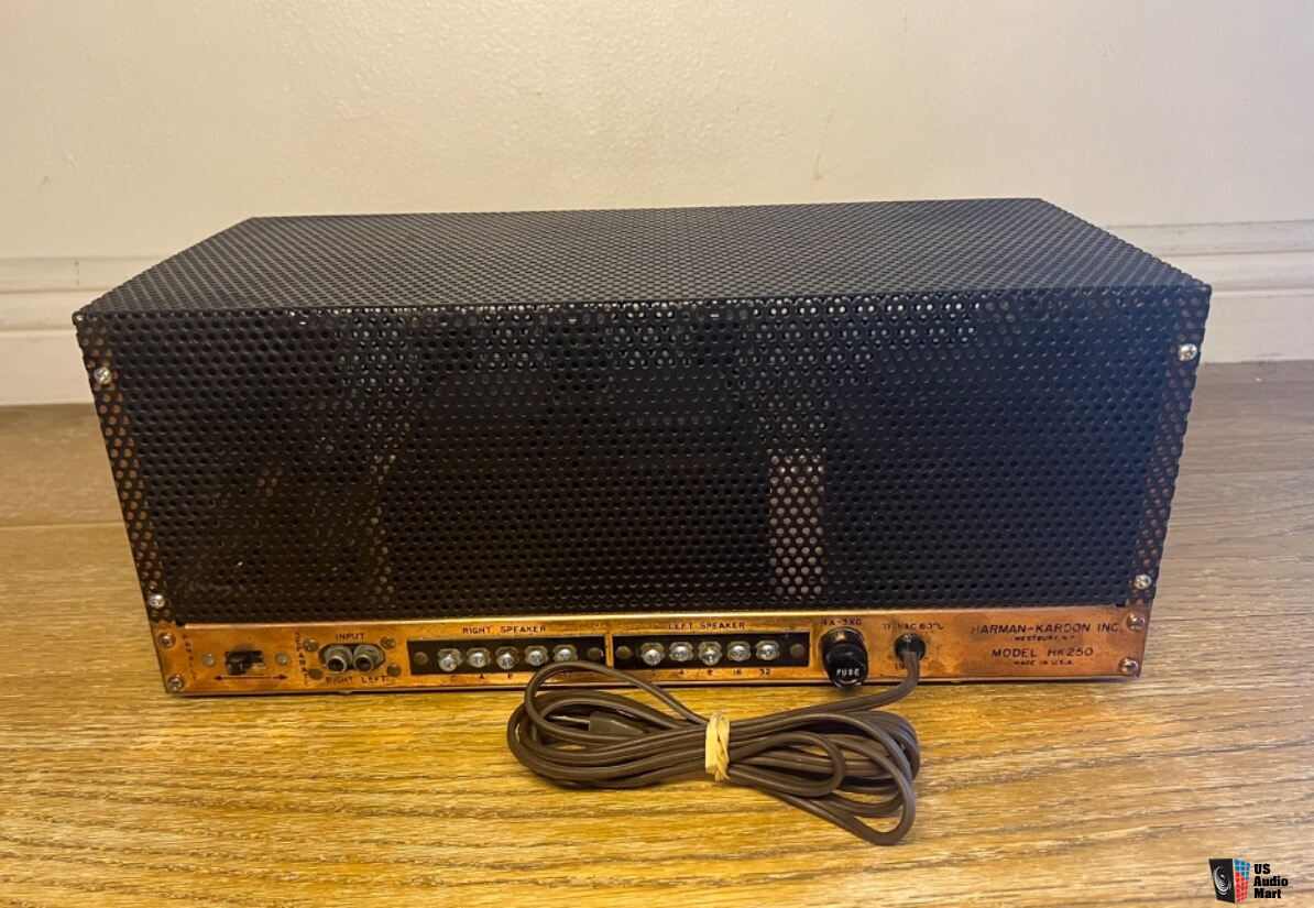 Harman Kardon HK250, Power Amplifier, still rare original tube and ...