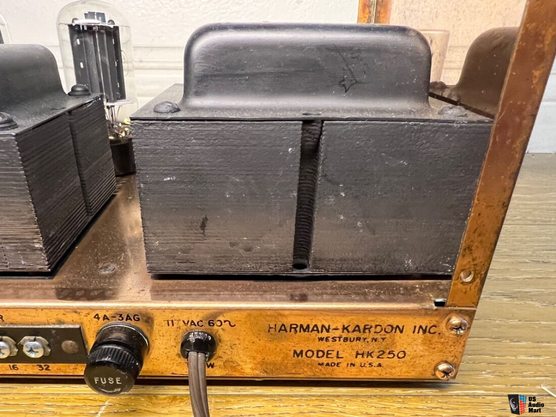 Harman Kardon HK250, Power Amplifier, still rare original tube and ...