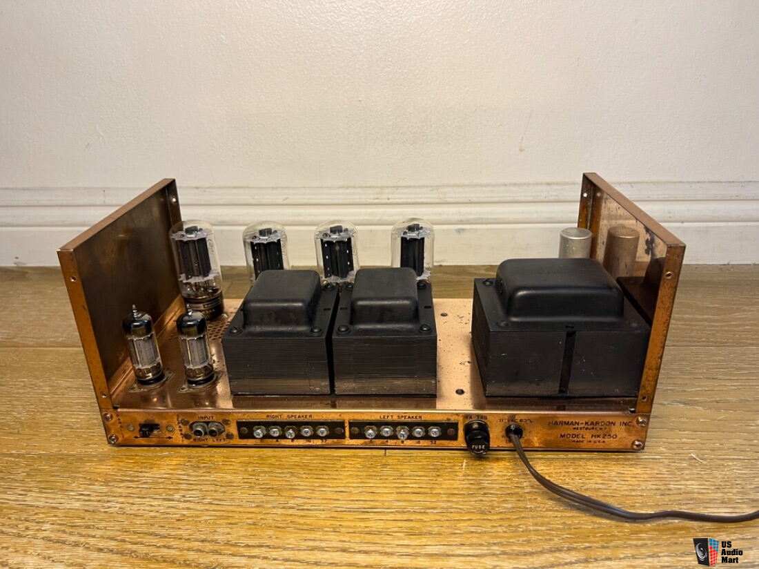 Harman Kardon HK250, Power Amplifier, still rare original tube and ...