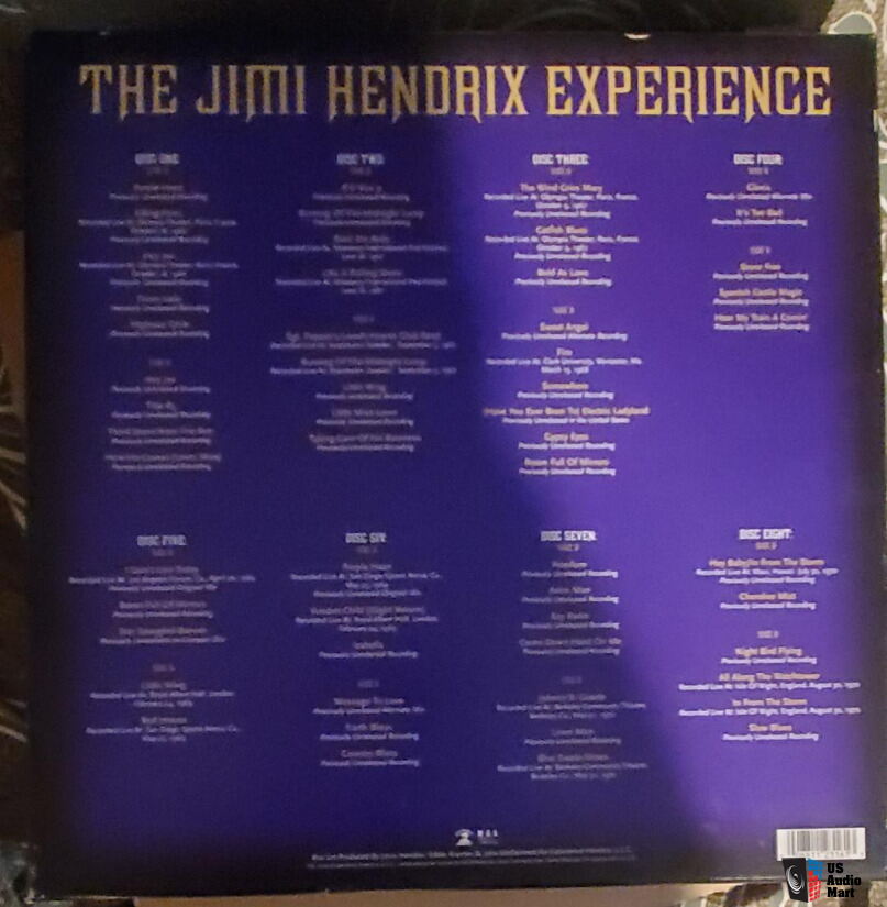 The Jimi Hendrix Experience 8 lp boxset Photo #4464148 - US Audio Mart