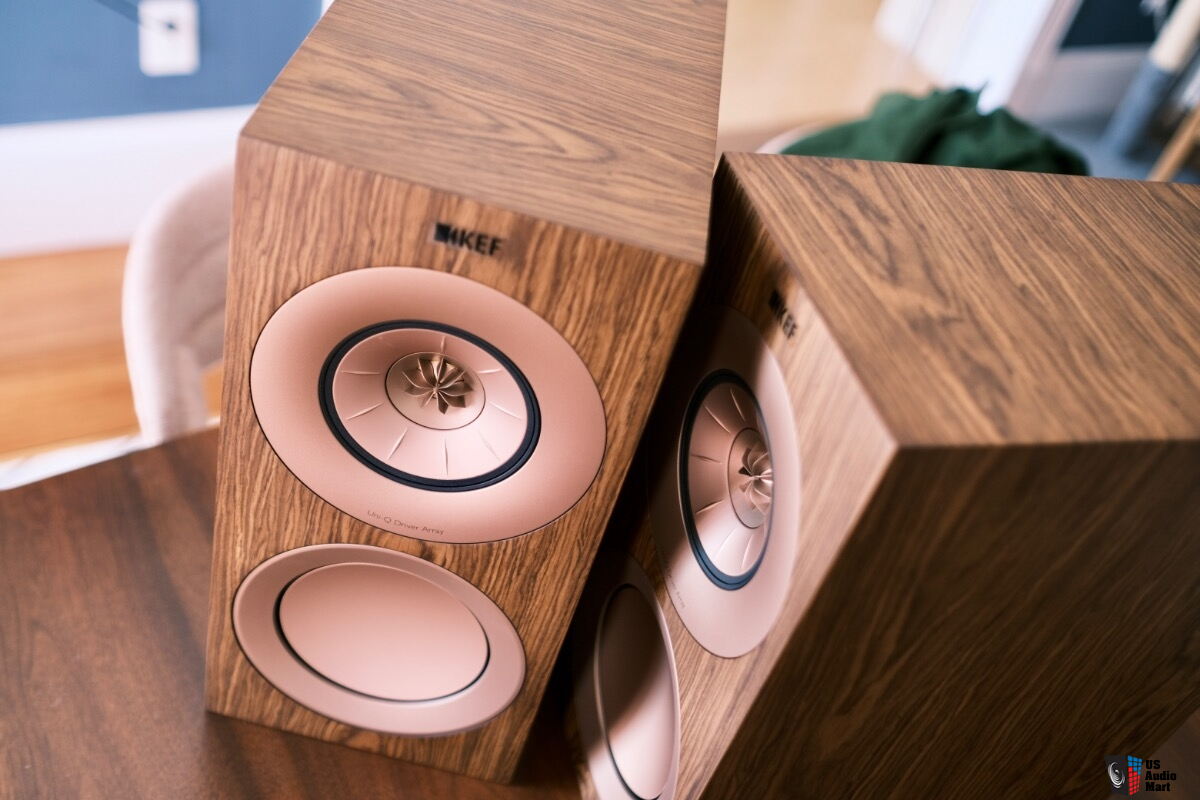 KEF R3 in Walnut Photo #4465493 - US Audio Mart