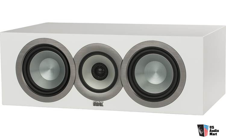 ELAC CC U5 Concentric Center Speaker - White Photo #4466306 - US Audio Mart