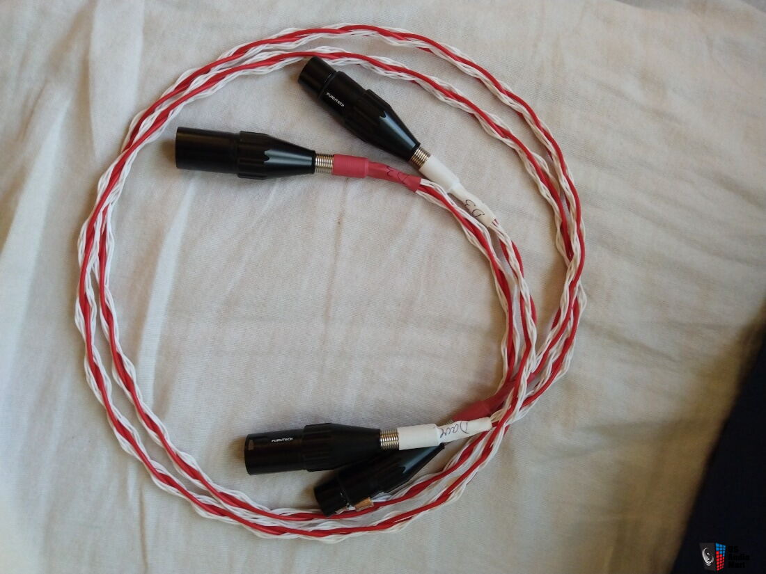 Dave's Cables ONE PAIR D3 Balanced with Furutech XLR UPOCC Silver/Gold ...